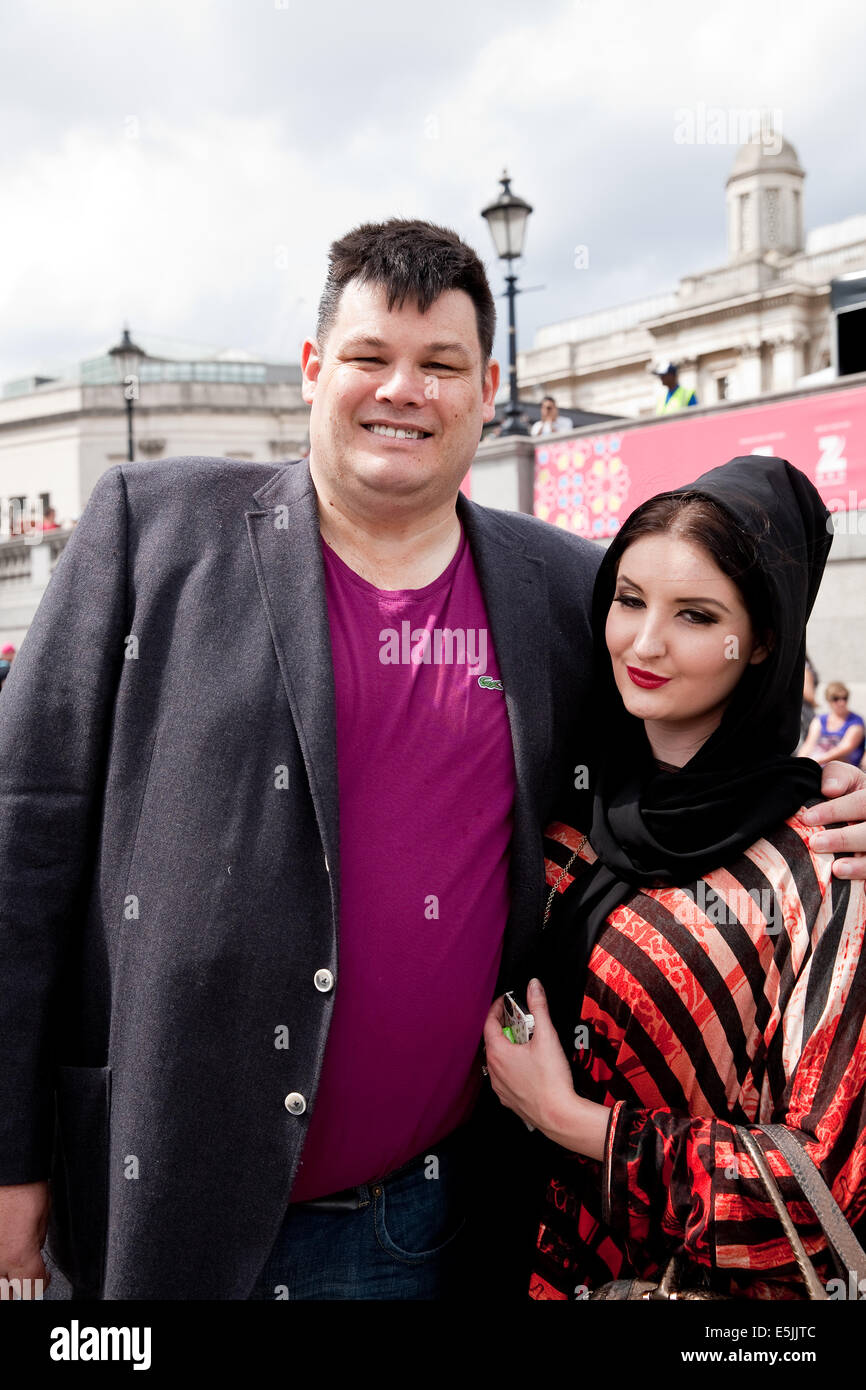 London, UK. 2nd August, 2014. Mark 'THE BEAST' Labbett from the TV show ...