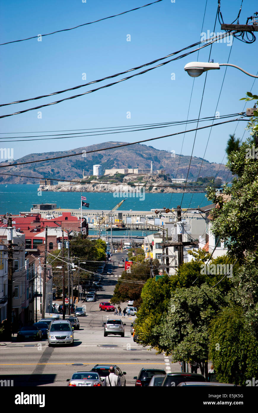 Alcatraz view hi-res stock photography and images - Alamy