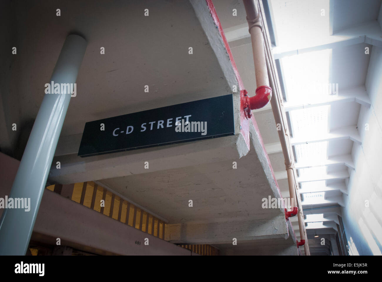 Alcatraz prison sign hi-res stock photography and images - Alamy