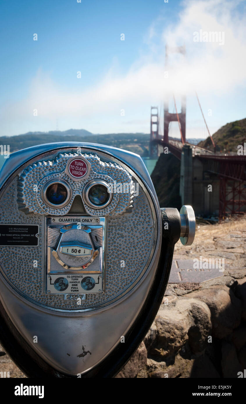Golden gate bridge vista point hi-res stock photography and images - Alamy