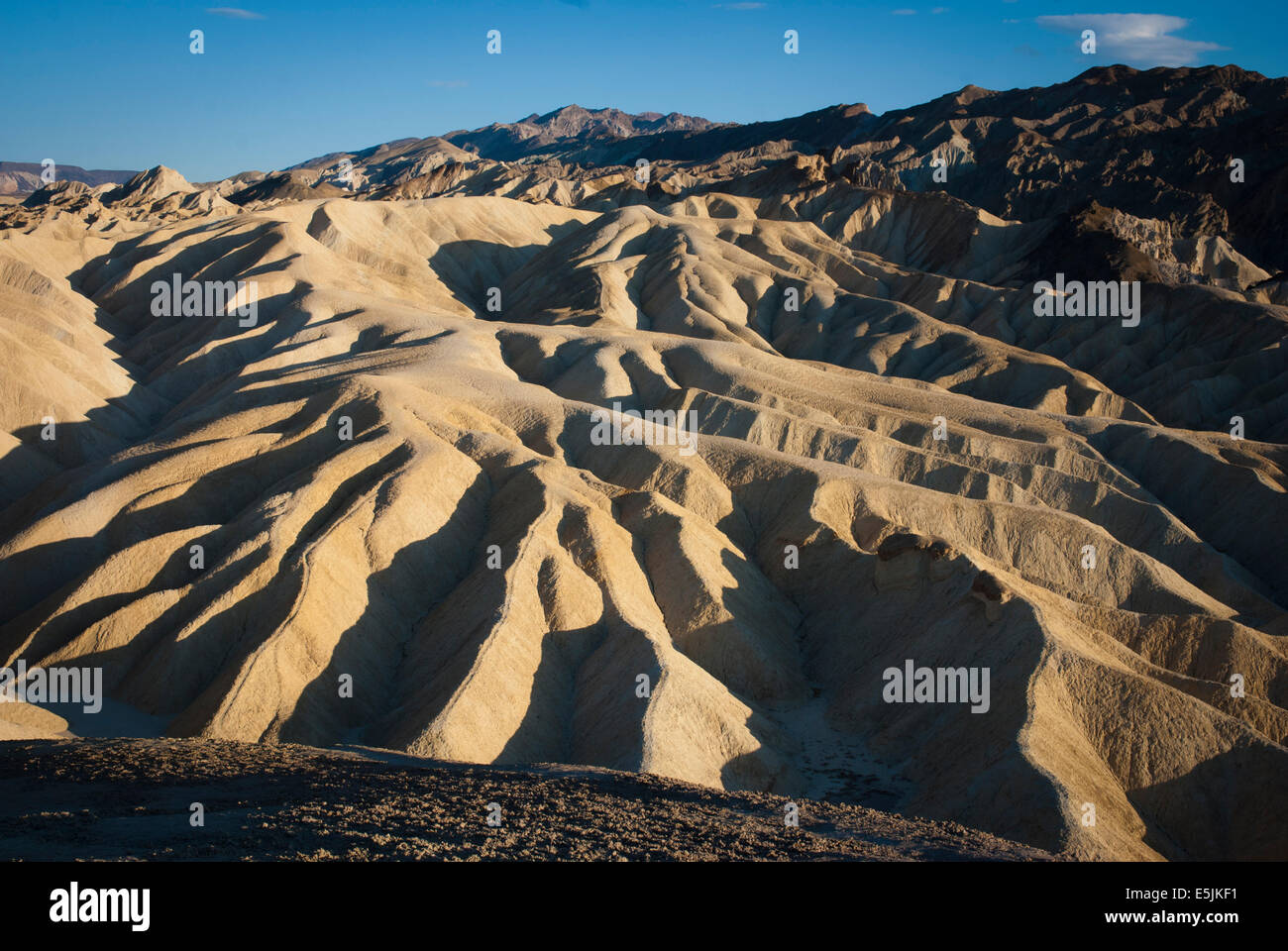Desert landscape in Death Valley National Park, California USA Stock ...