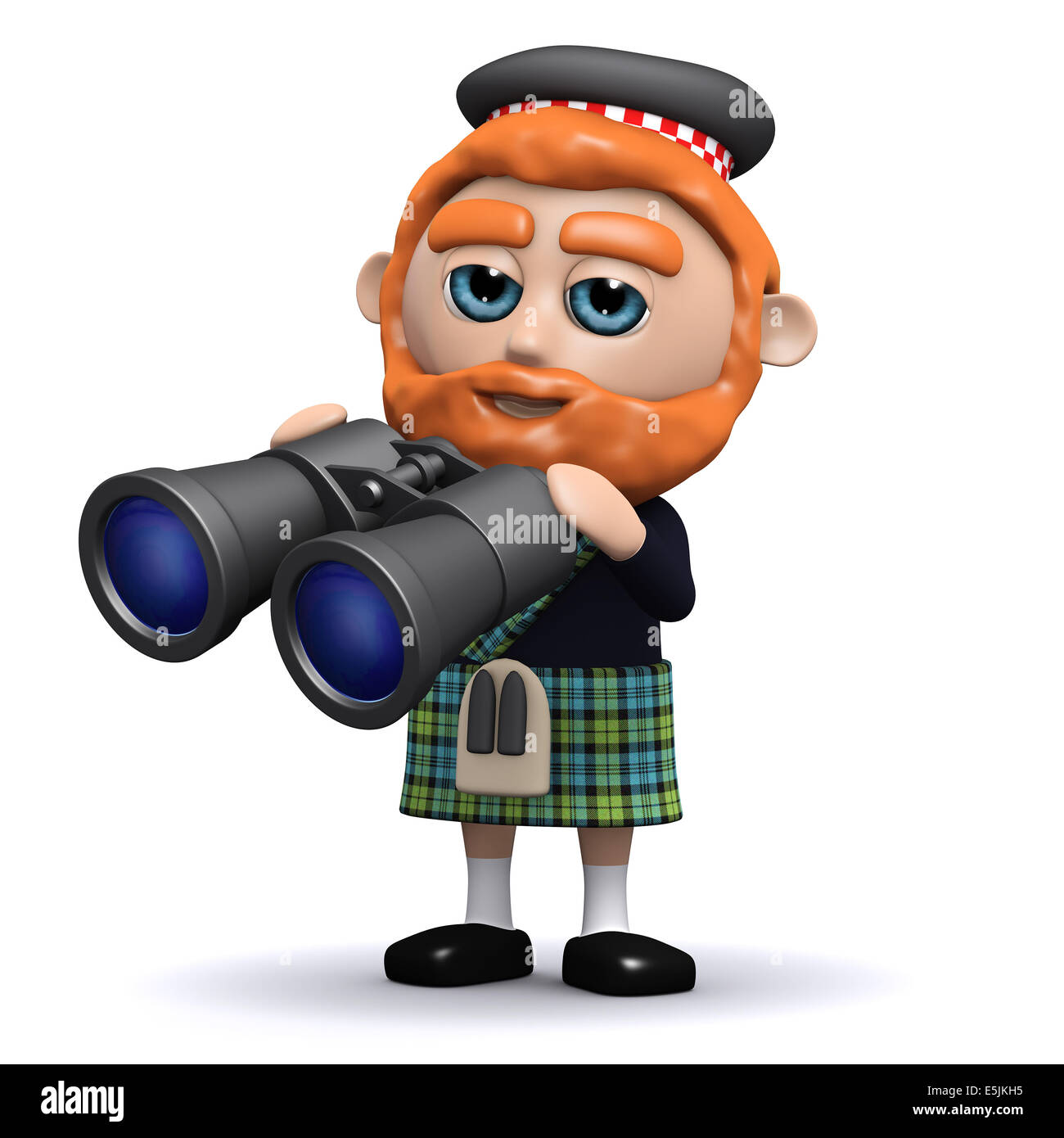 Scotsman cartoon hi-res stock photography and images - Alamy