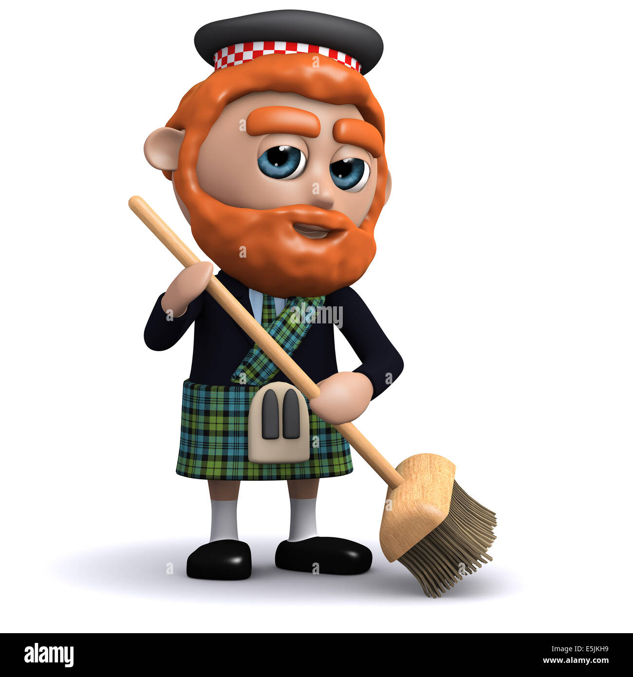 Scotsman cartoon hi-res stock photography and images - Alamy