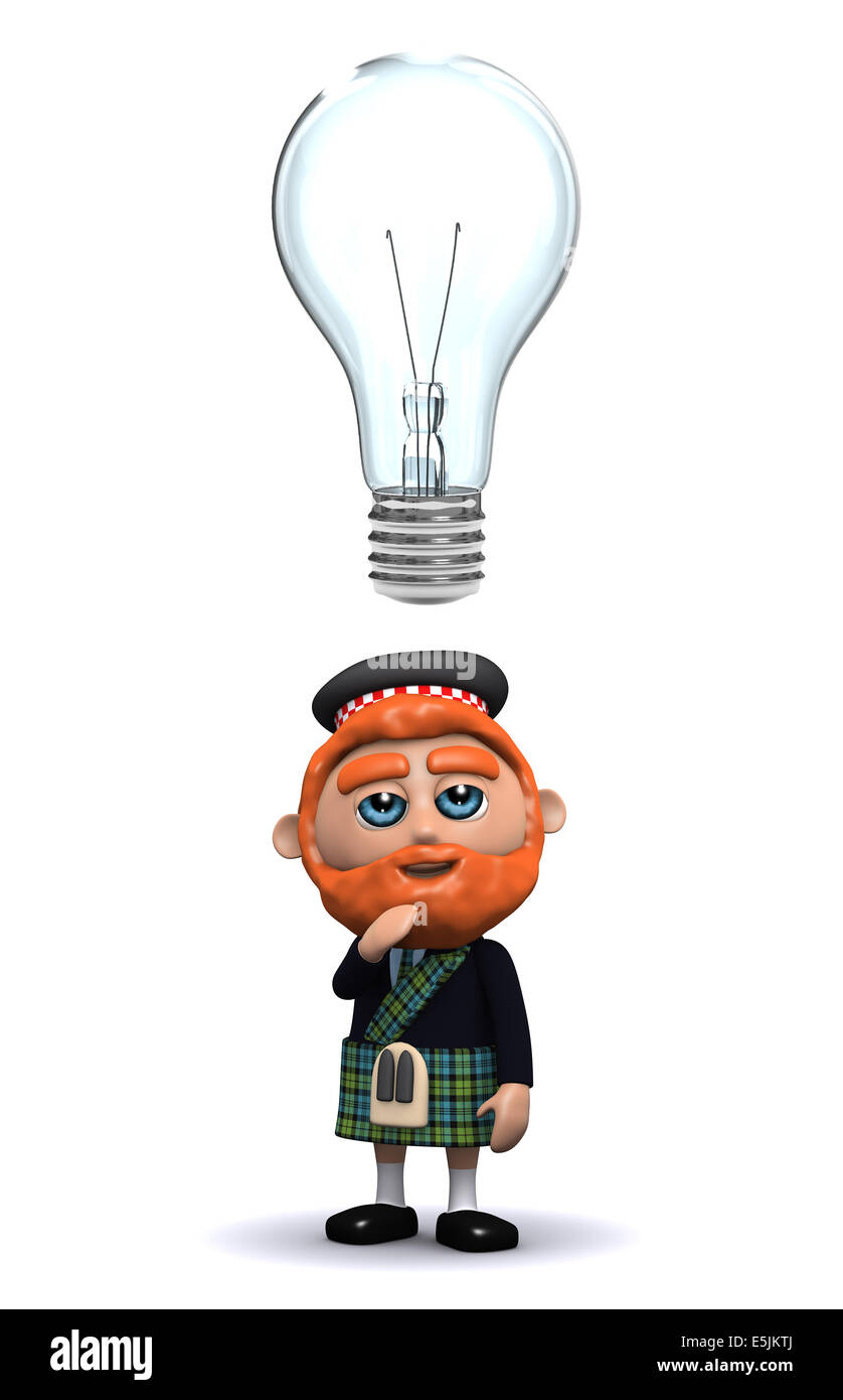 Scotsman cartoon hi-res stock photography and images - Alamy