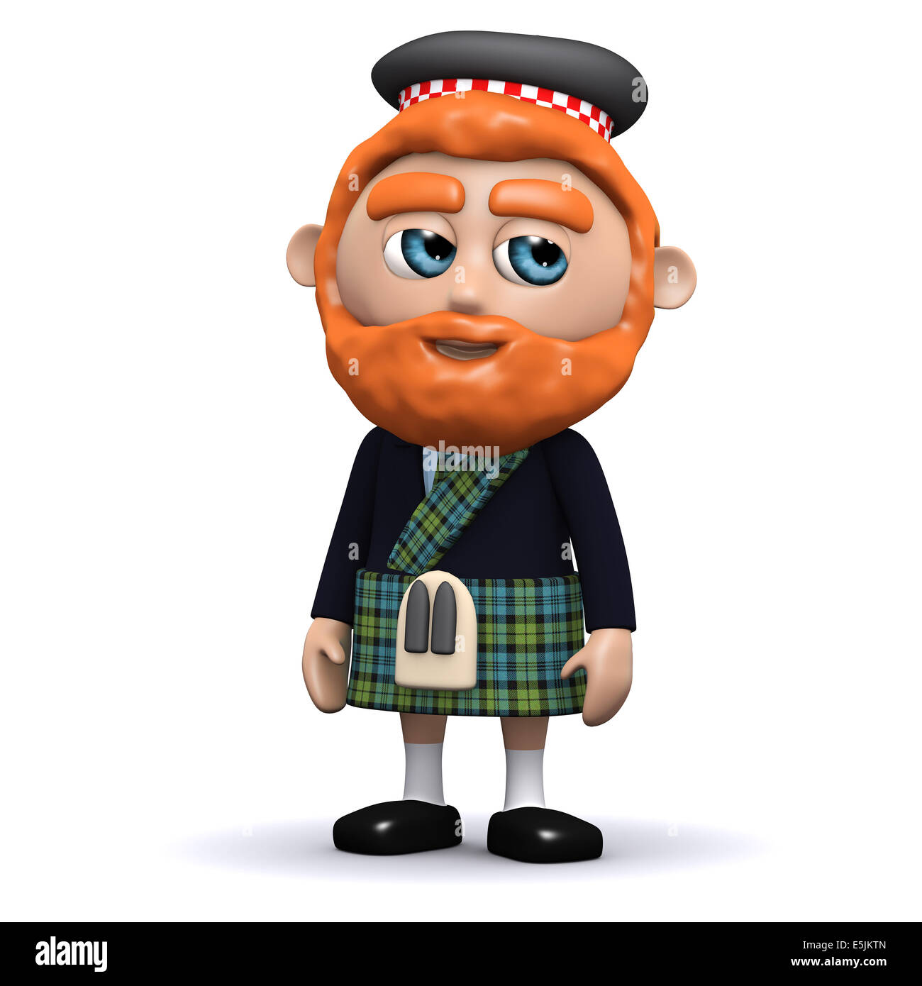 Scotsman cartoon hi-res stock photography and images - Alamy