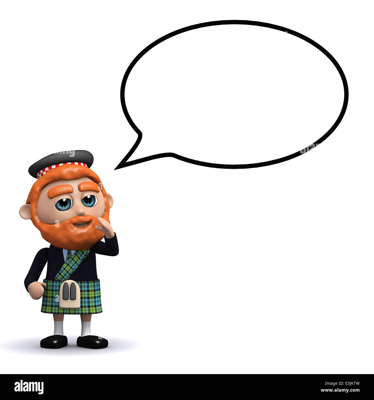 Scotsman cartoon hi-res stock photography and images - Alamy