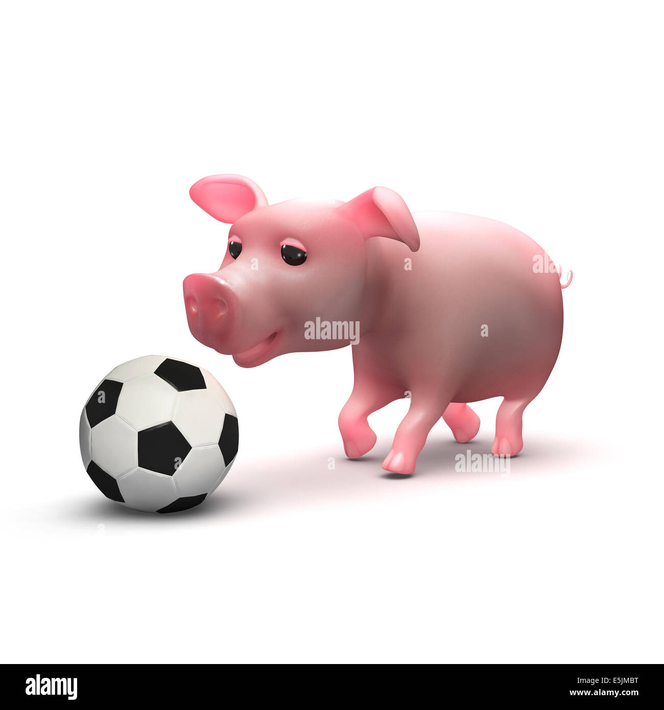 Football sport pig soccer hi-res stock photography and images - Alamy