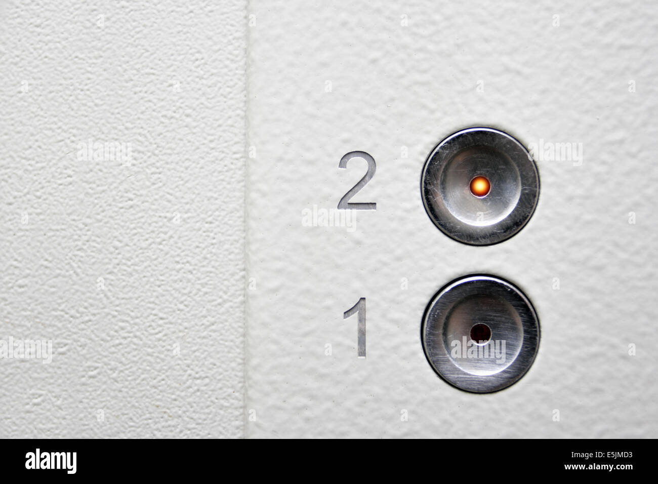 Buttons of lift control board close-up Stock Photo - Alamy