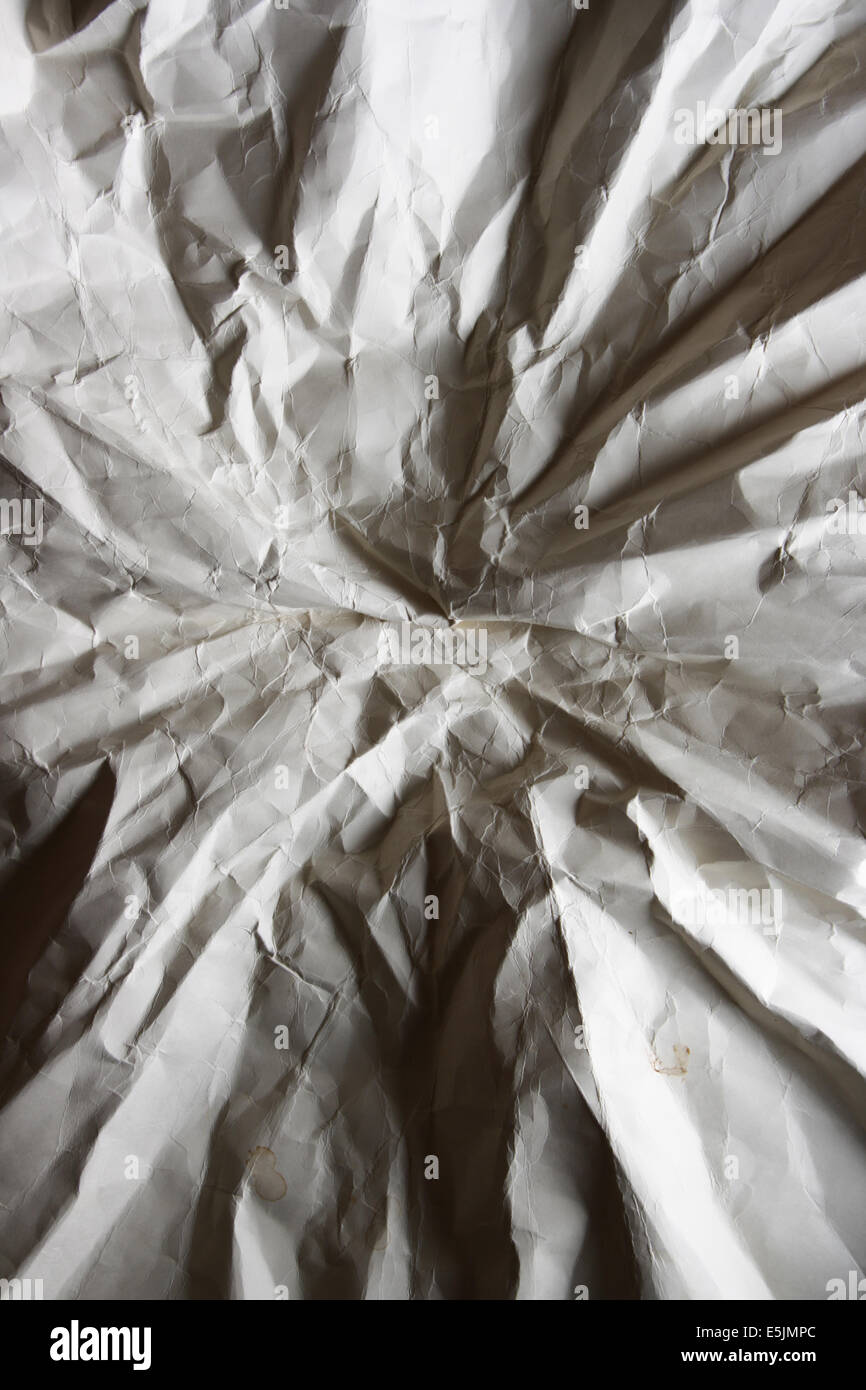 Crumpled paper, may be used as background Stock Photo - Alamy