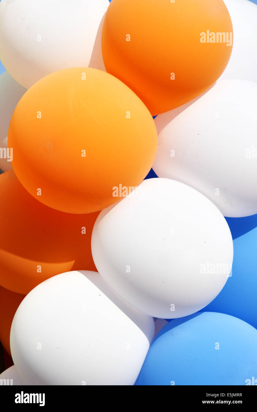 Colorful balloons, may be used as background Stock Photo - Alamy