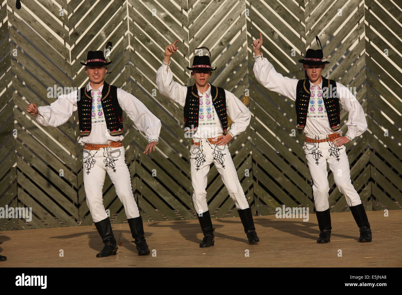 Men from slovak folklore ensemble hi-res stock photography and images ...