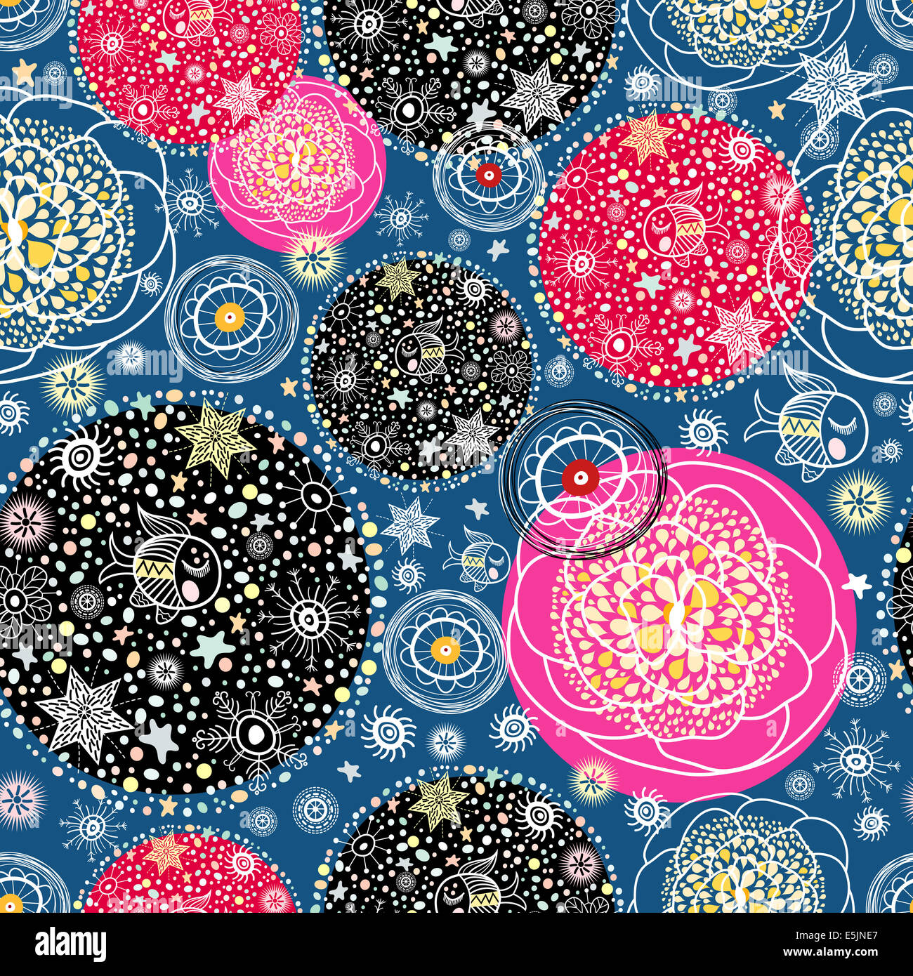 beautiful designs of flowers and birds Stock Photo - Alamy