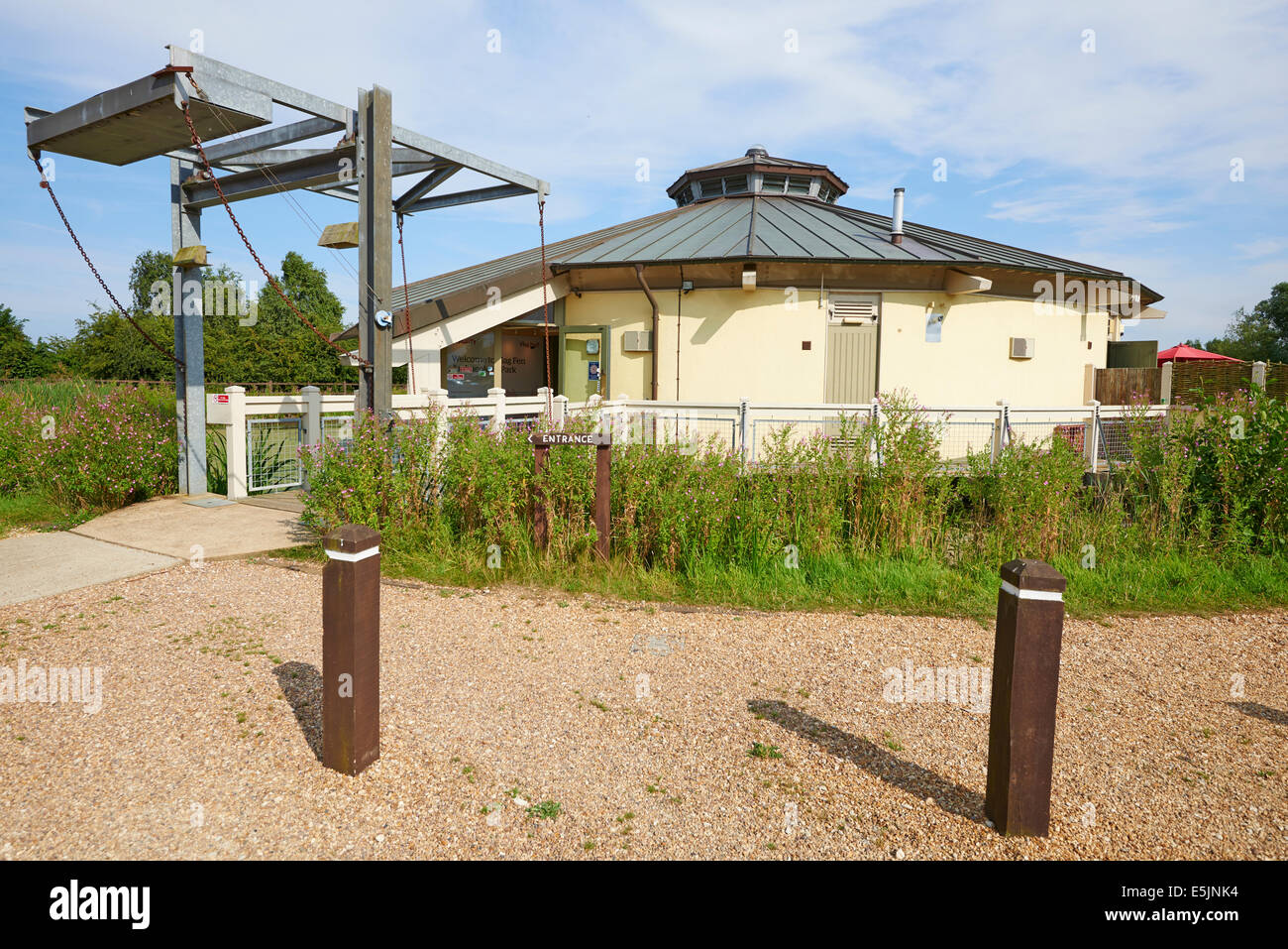 Visitor Centre Flag Fen Bronze Age Centre Fenland Cambridgeshire UK ...