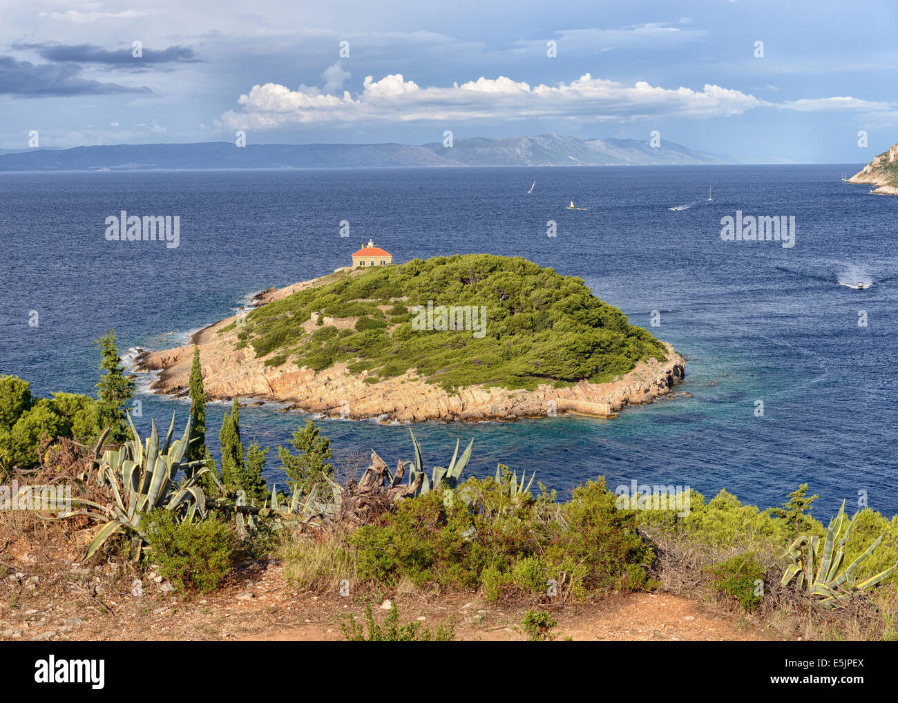 Host Island Vis, Croatia Stock Photo - Alamy