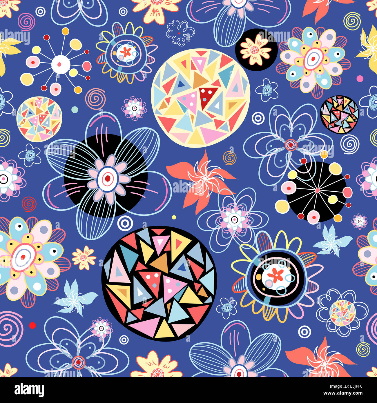 Abstract floral pattern hi-res stock photography and images - Alamy