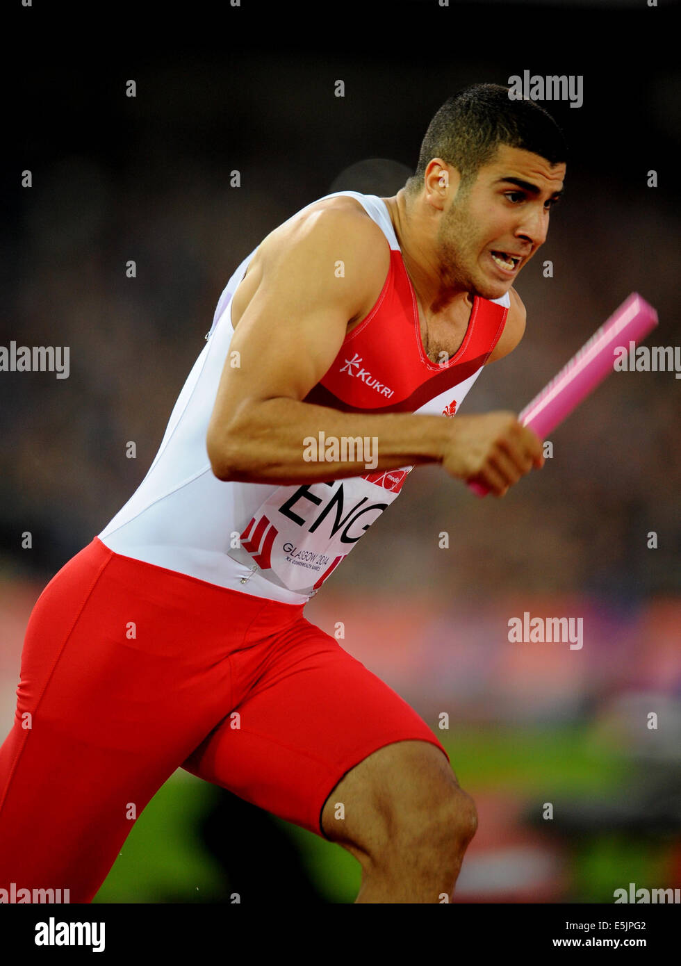 ADAM GEMILI ENGLAND HAMPDEN PARK GLASGOW SCOTLAND 02 August 2014 Stock ...
