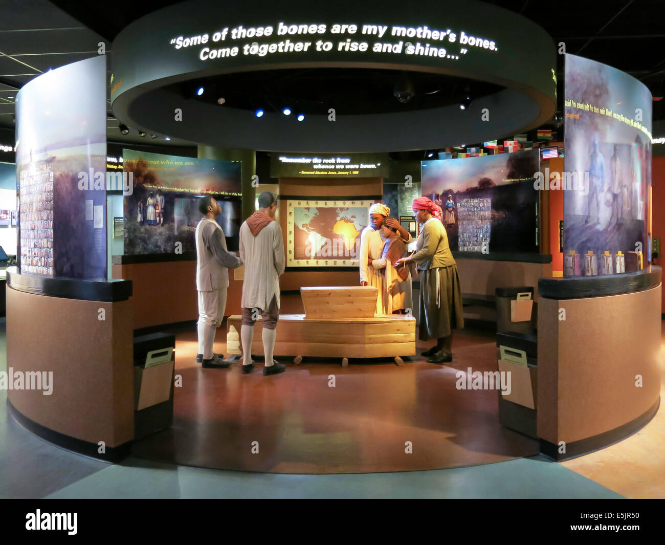 African Burial Ground National Monument, NYC Stock Photo - Alamy