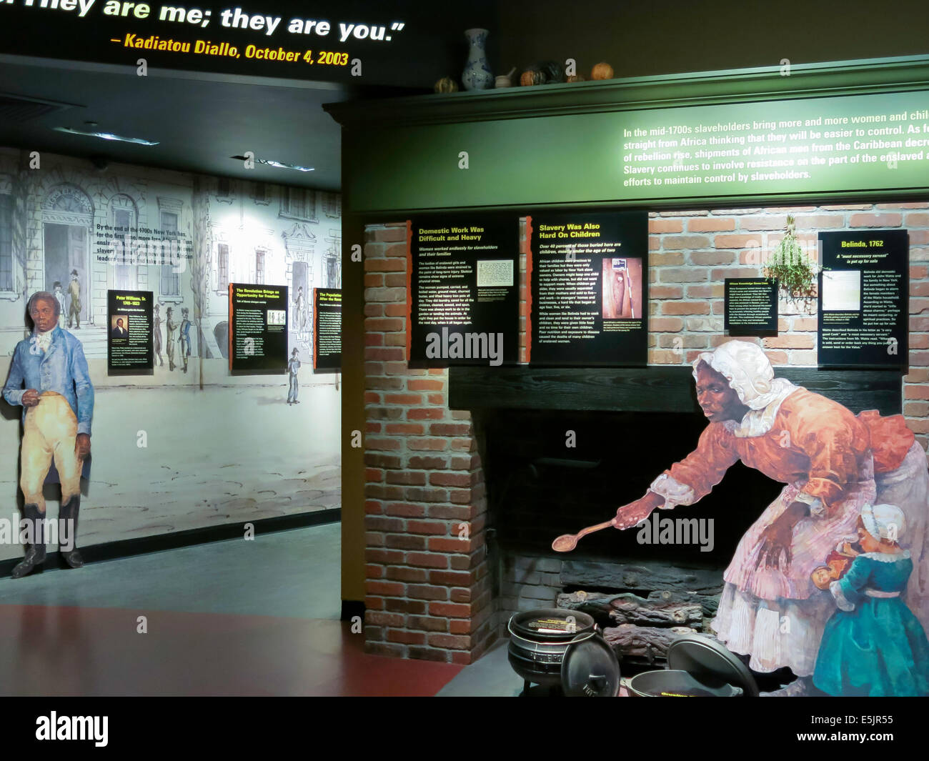 African Burial Ground National Monument, NYC Stock Photo - Alamy