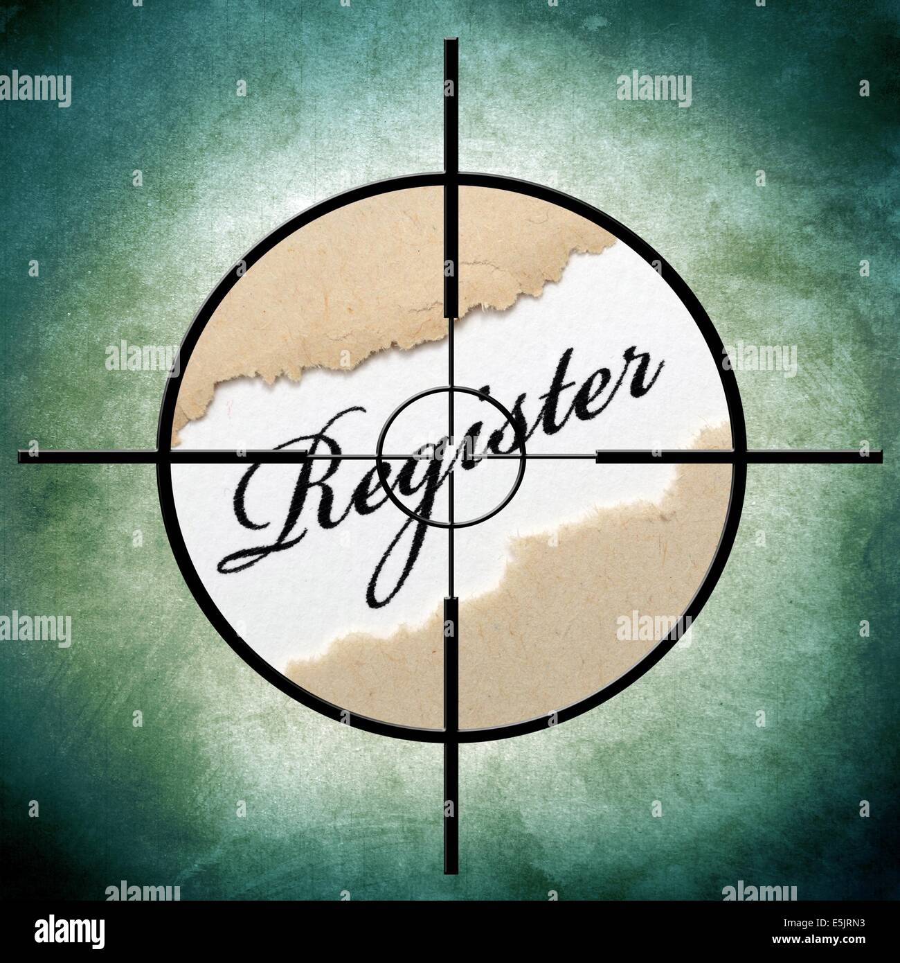 Target register hi-res stock photography and images - Alamy