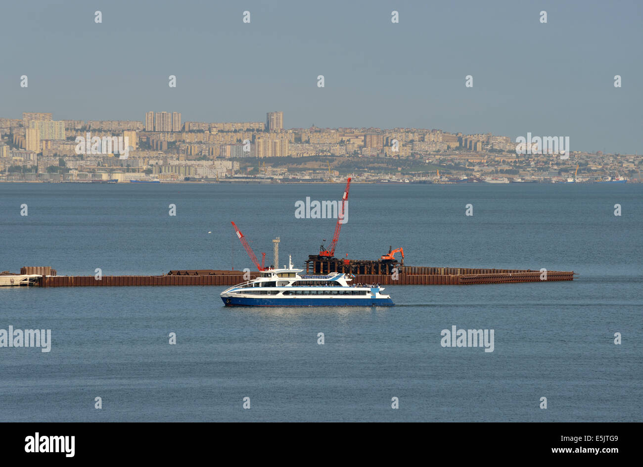 Baku Bay, Azerbaijan Stock Photo - Alamy