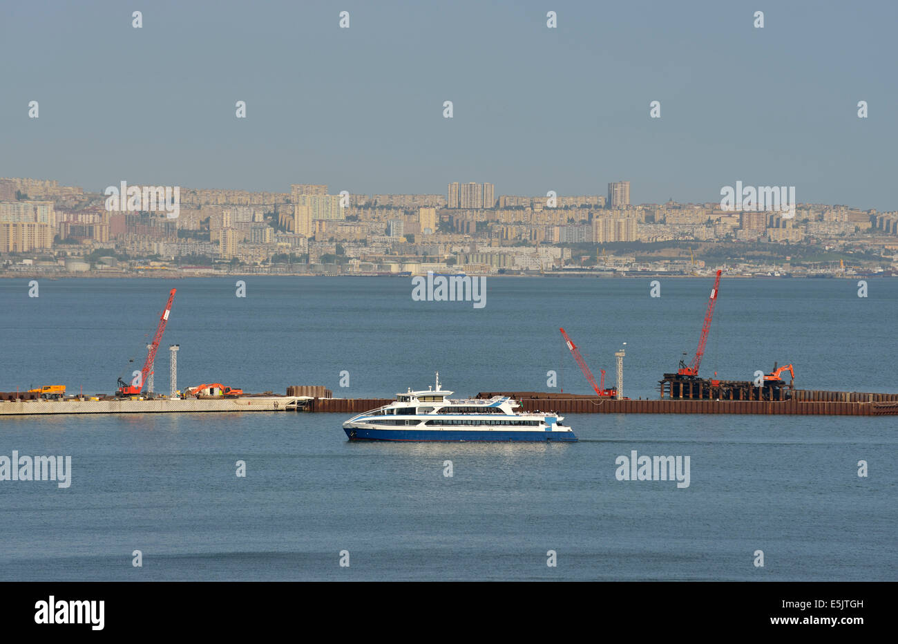 Baku Bay, Azerbaijan Stock Photo - Alamy