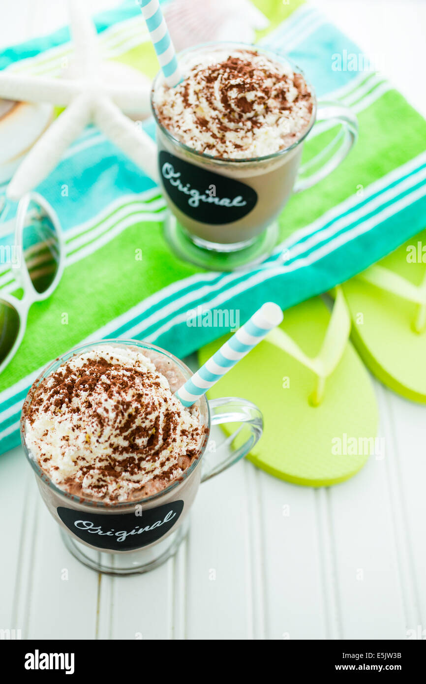 Original cold chocolate drink hi-res stock photography and images - Alamy