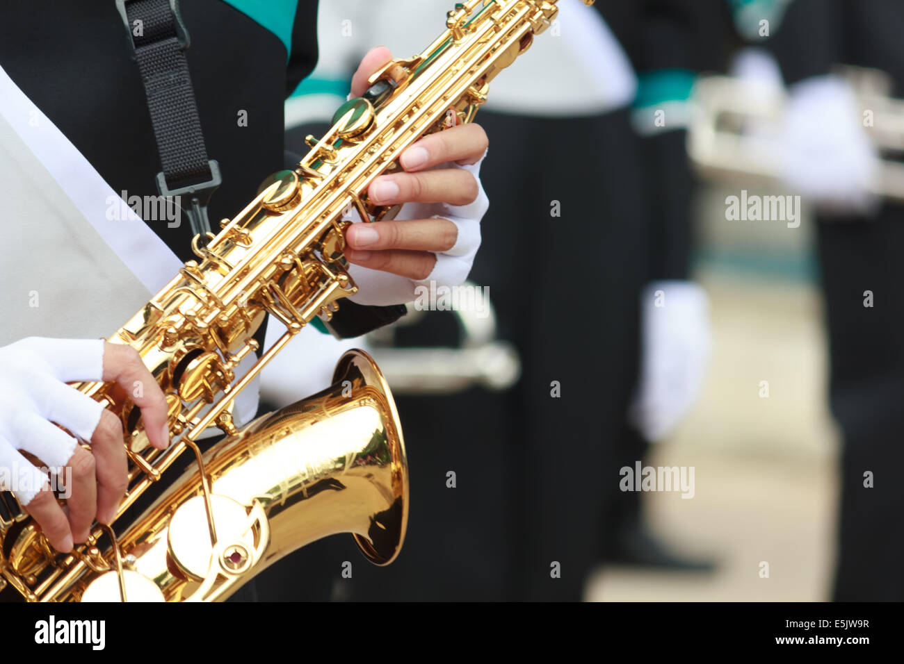 Orchestra is play a musical instrument Stock Photo - Alamy