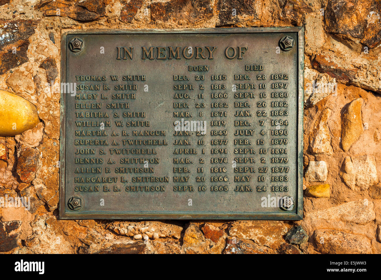 Old cemetery names list hi-res stock photography and images - Alamy