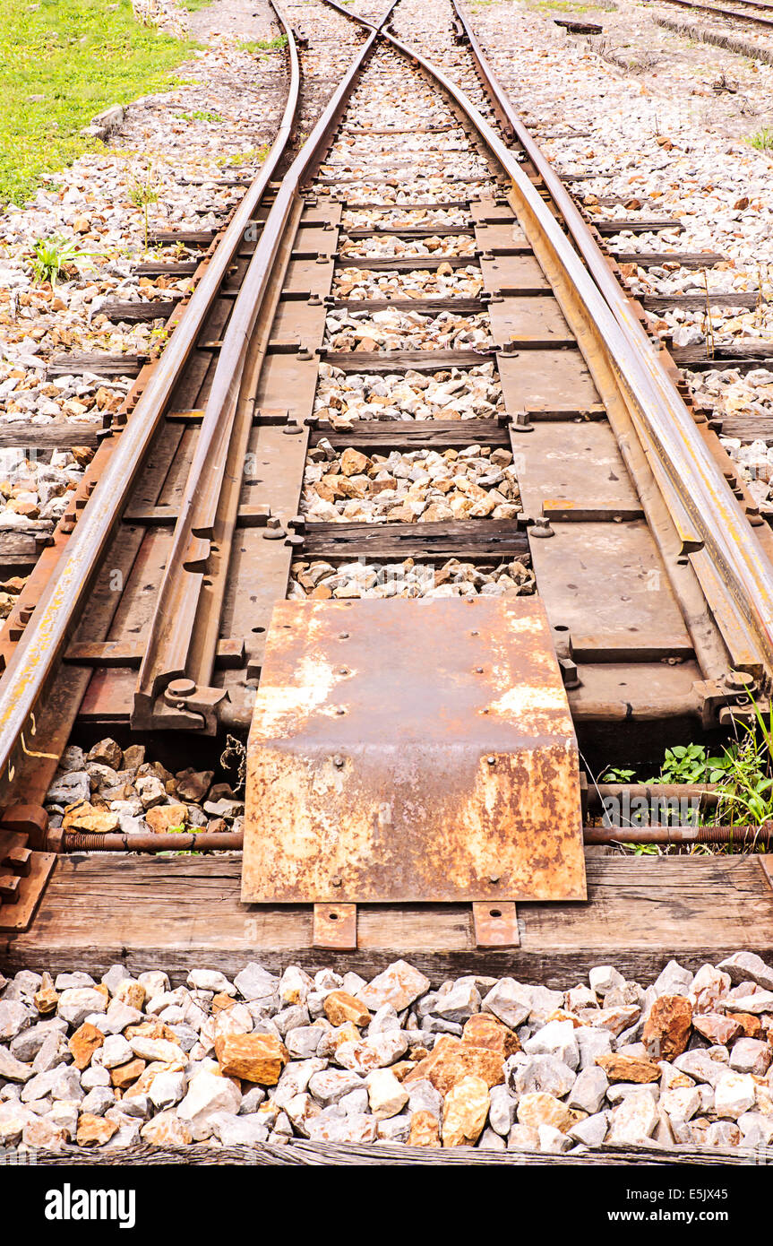 Railway sleeper path hi-res stock photography and images - Alamy