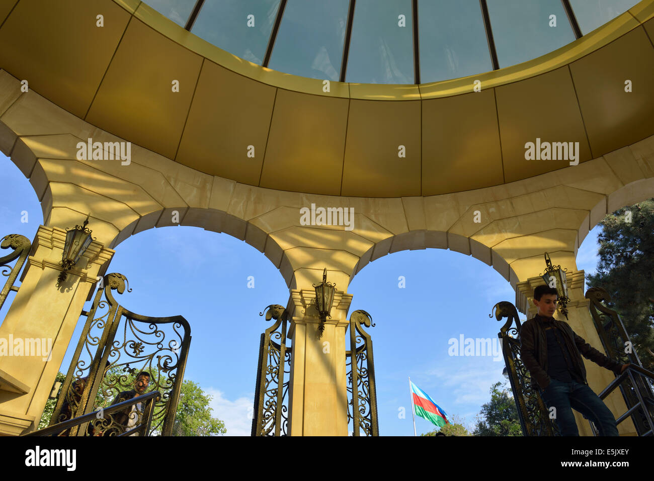 Baku subway entrance hi-res stock photography and images - Alamy