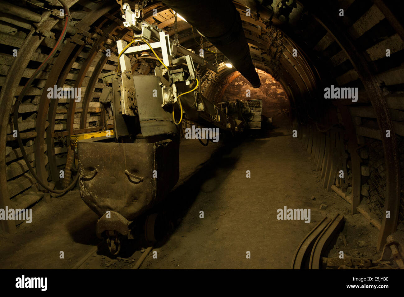 The Coal Mining Museum Guido in Zabrze, Poland 2014 Stock Photo - Alamy