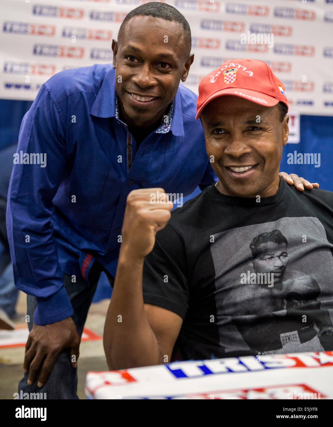 Cleveland, Ohio, USA. 02nd Aug, 2014. Boxing great ''SUGAR'' RAY ...