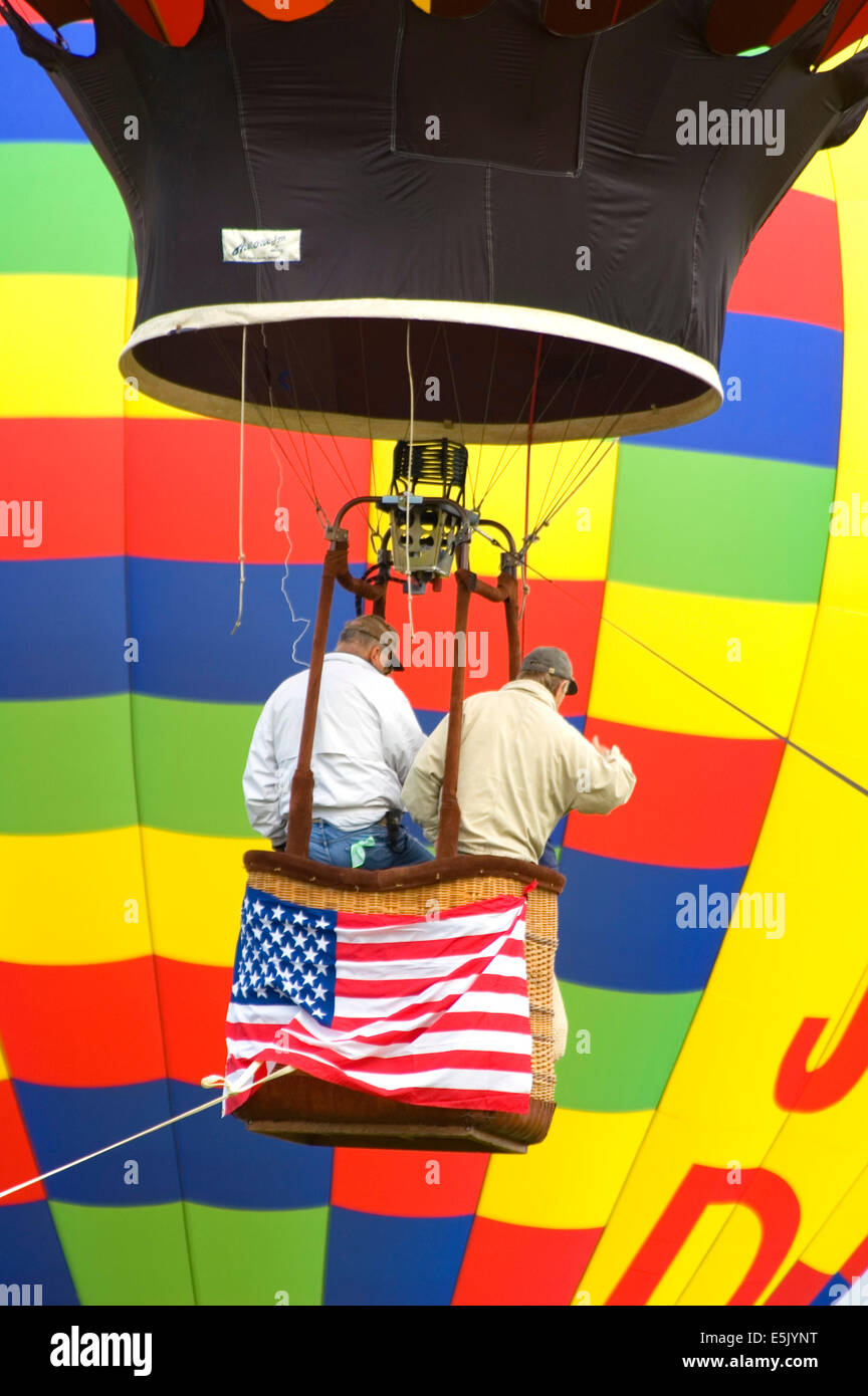Hot air balloon, Balloons over Bend, Bend, Oregon Stock Photo - Alamy