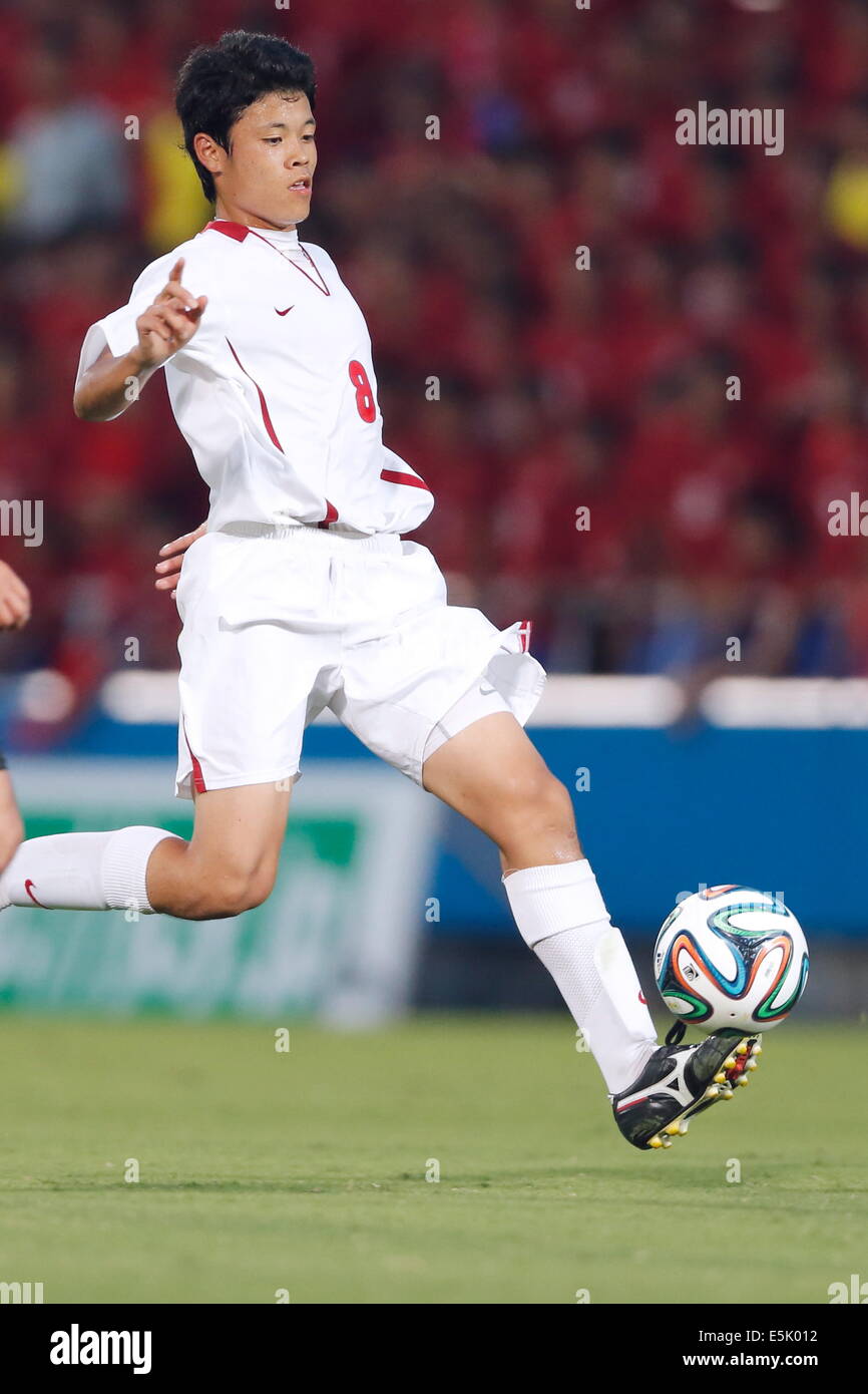 Kanagawa, Japan. 2nd Aug, 2014. Shun Ito (Mitsubishi) Football /Soccer ...