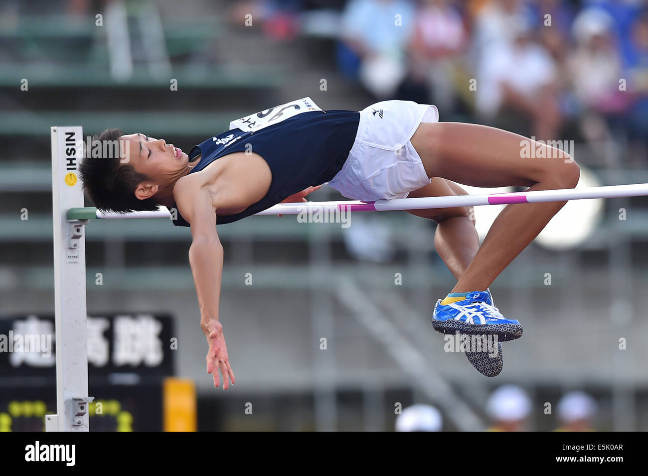 Kofu, Yamanashi, Japan. 2nd Aug, 2014. Yuji Hiramatsu (Nishi Joyo ...