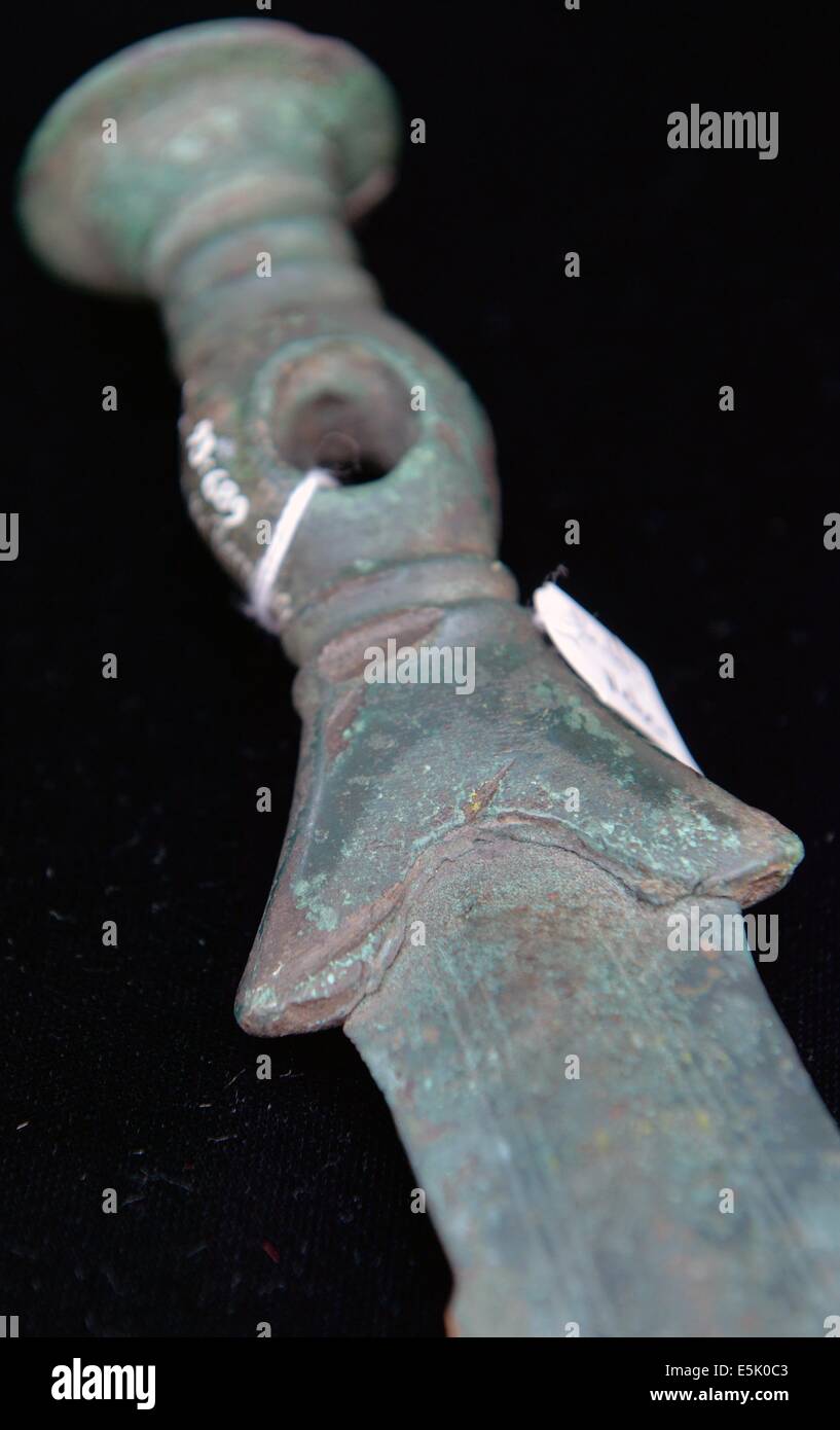 Bronze sword field museum hi-res stock photography and images - Alamy
