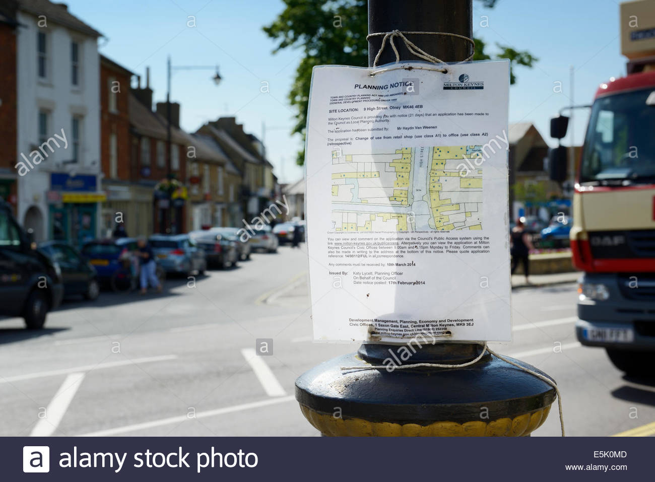 Notice Of Planning Application High Resolution Stock Photography and ...