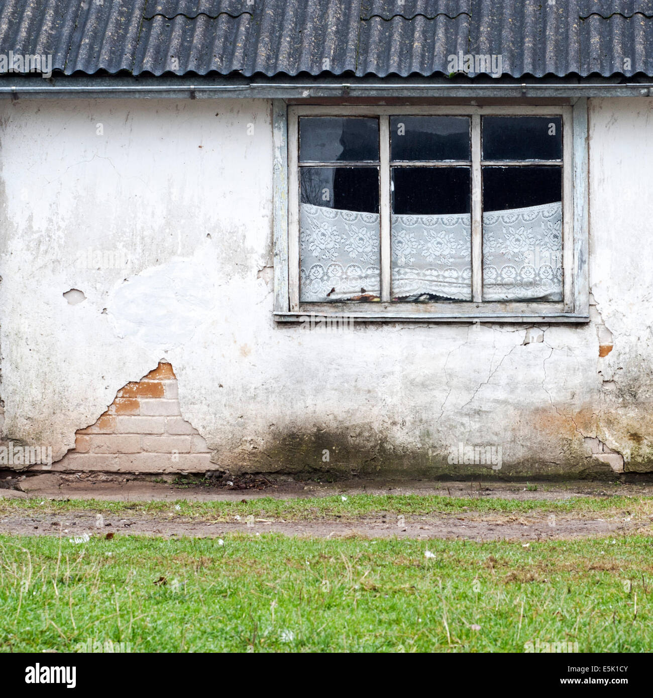 wall with window background Stock Photo - Alamy
