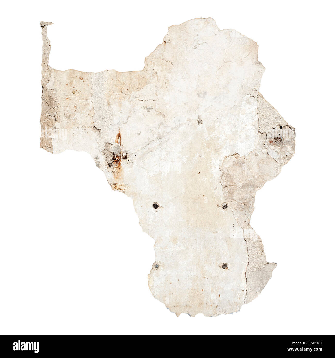 Weathered masonry wall aged Cut Out Stock Images & Pictures - Alamy