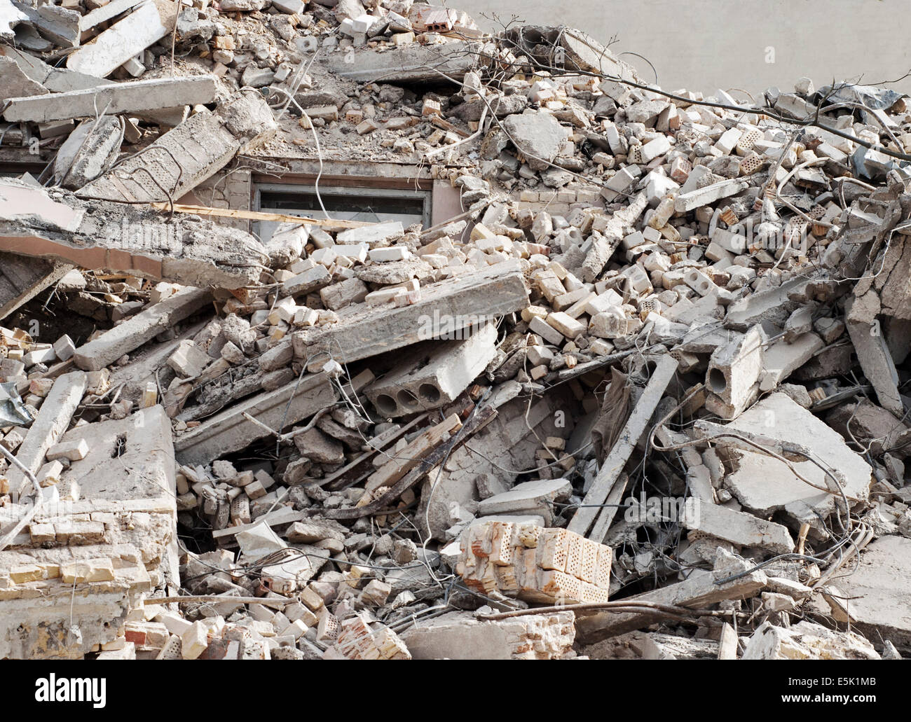 Construction and Demolition Debris Stock Photo - Alamy