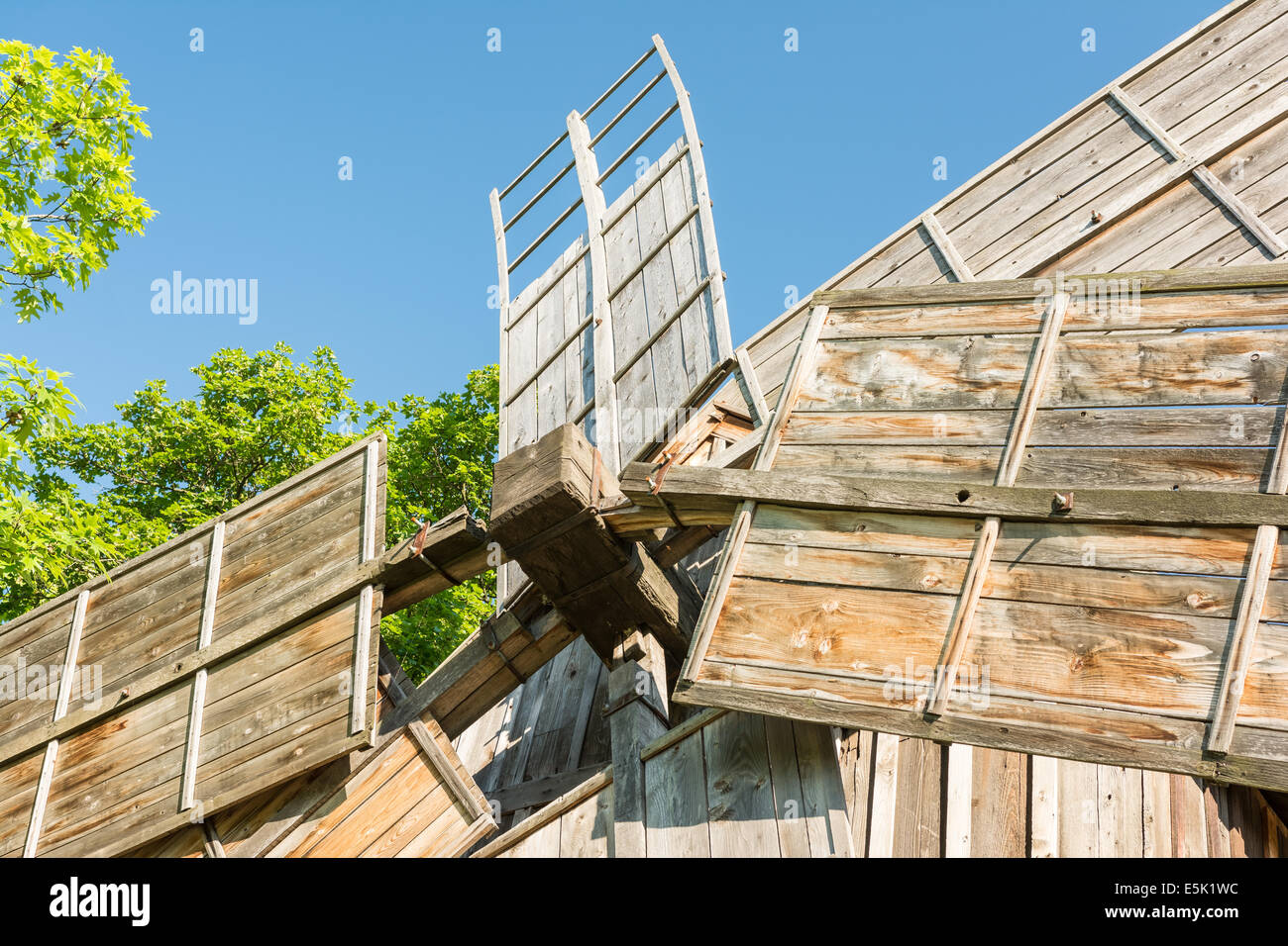 Close up scenic vintage windmill hi-res stock photography and images ...