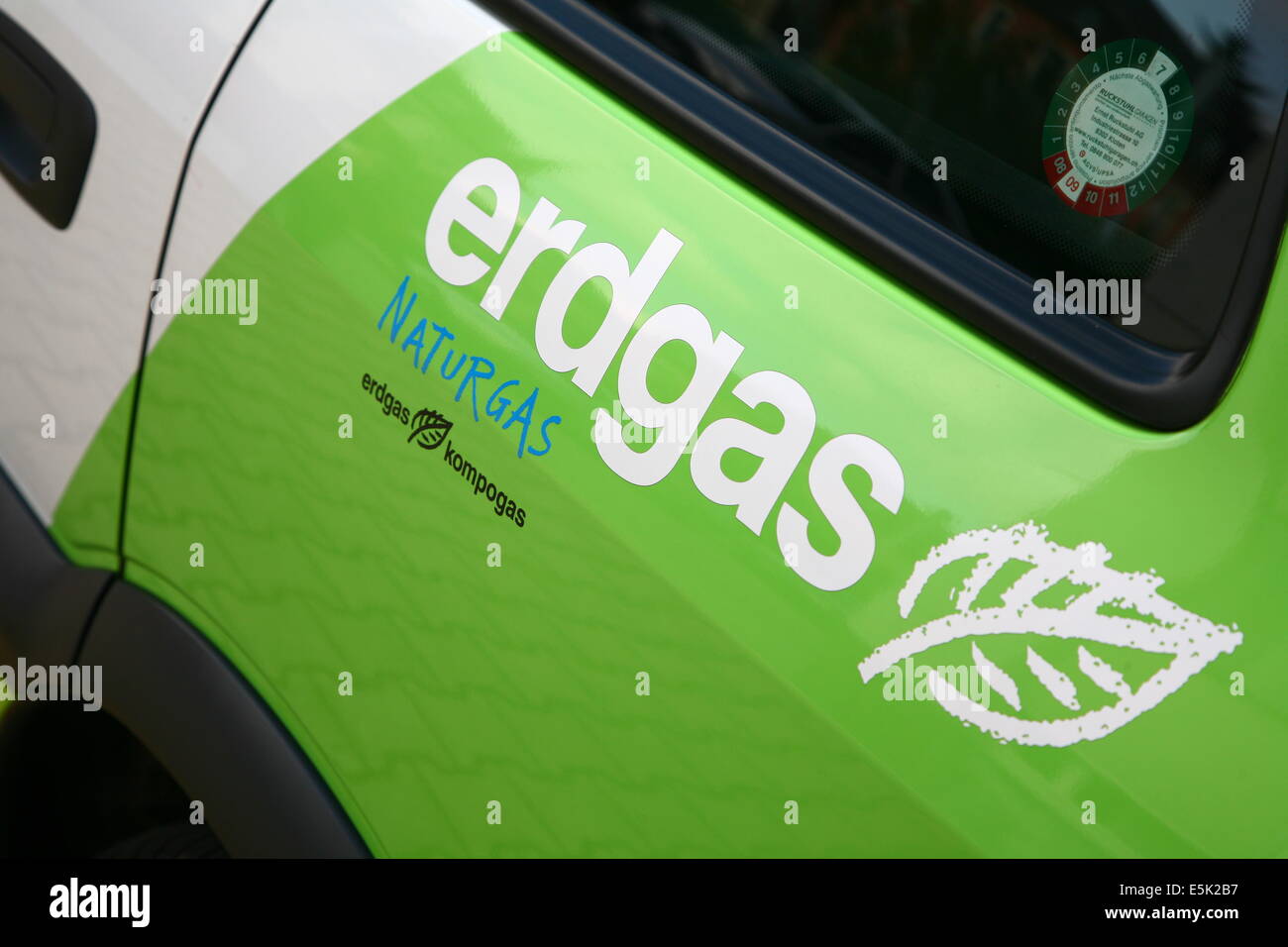 Natural gas vehicle in switzerland Stock Photo - Alamy