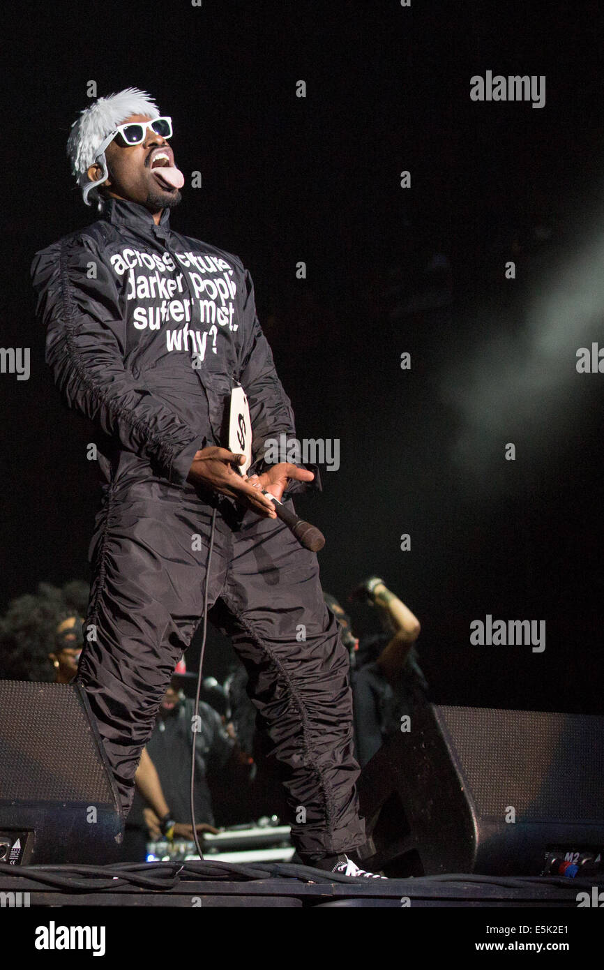 Chicago, Illinois, USA. 2nd Aug, 2014. ANDRE BENJAMIN (aka ANDRE 3000 ...
