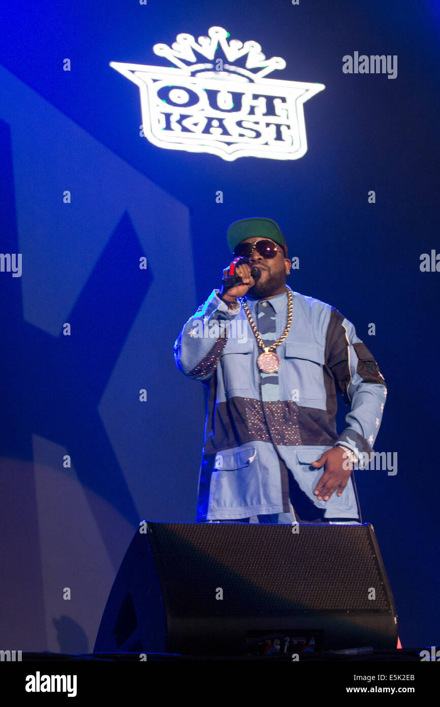 Chicago, Illinois, USA. 2nd Aug, 2014. Rapper ANTWAN PATTON (aka BIG ...