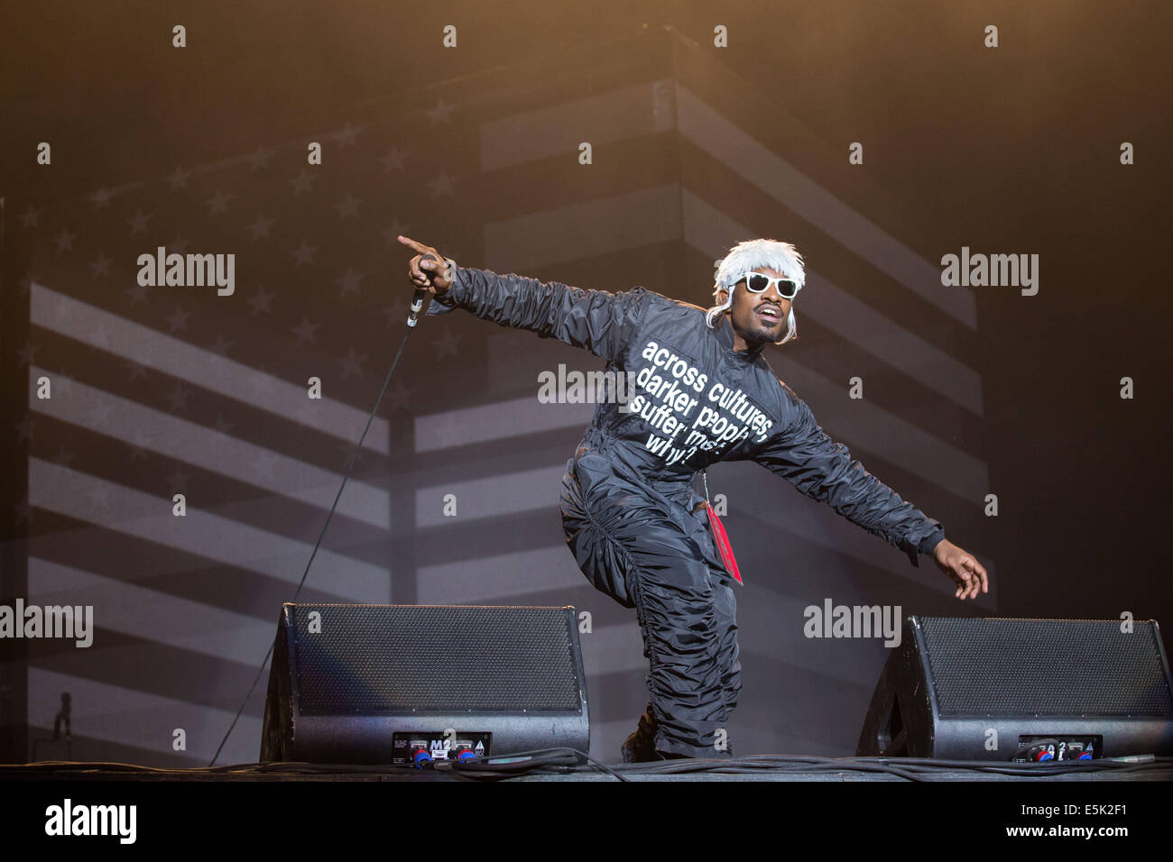 Chicago, Illinois, USA. 2nd Aug, 2014. ANDRE BENJAMIN (aka ANDRE 3000 ...