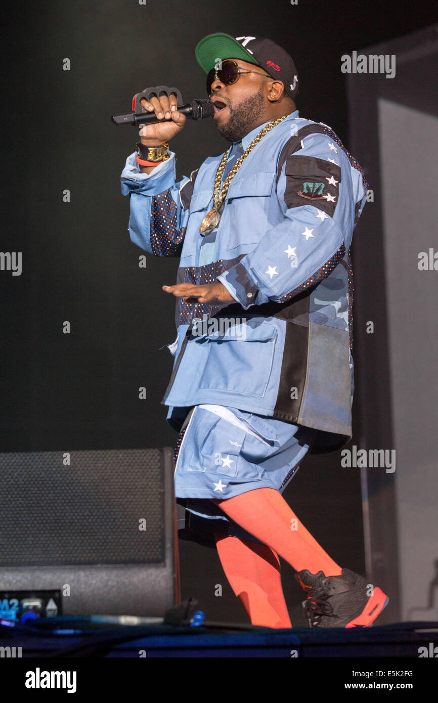 Chicago, Illinois, USA. 2nd Aug, 2014. Rapper ANTWAN PATTON (aka BIG ...