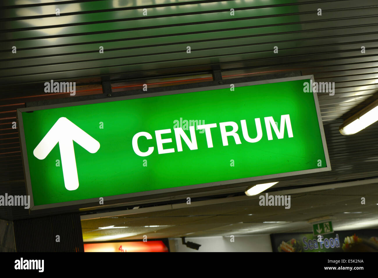 Centrum sign hi-res stock photography and images - Alamy