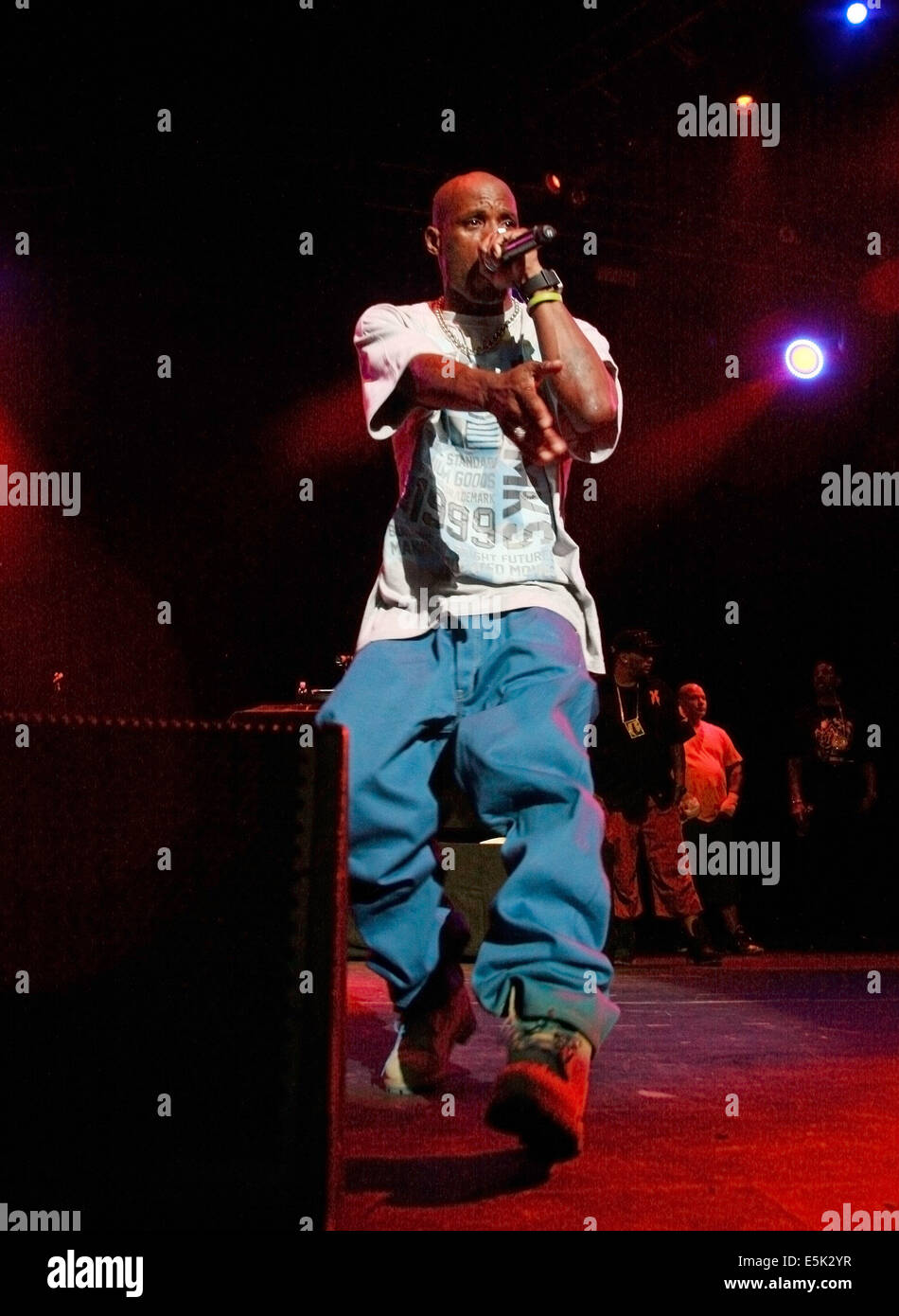 Las Vegas, Nevada, USA. 2nd Aug, 2014. Rapper DMX performs during the ...