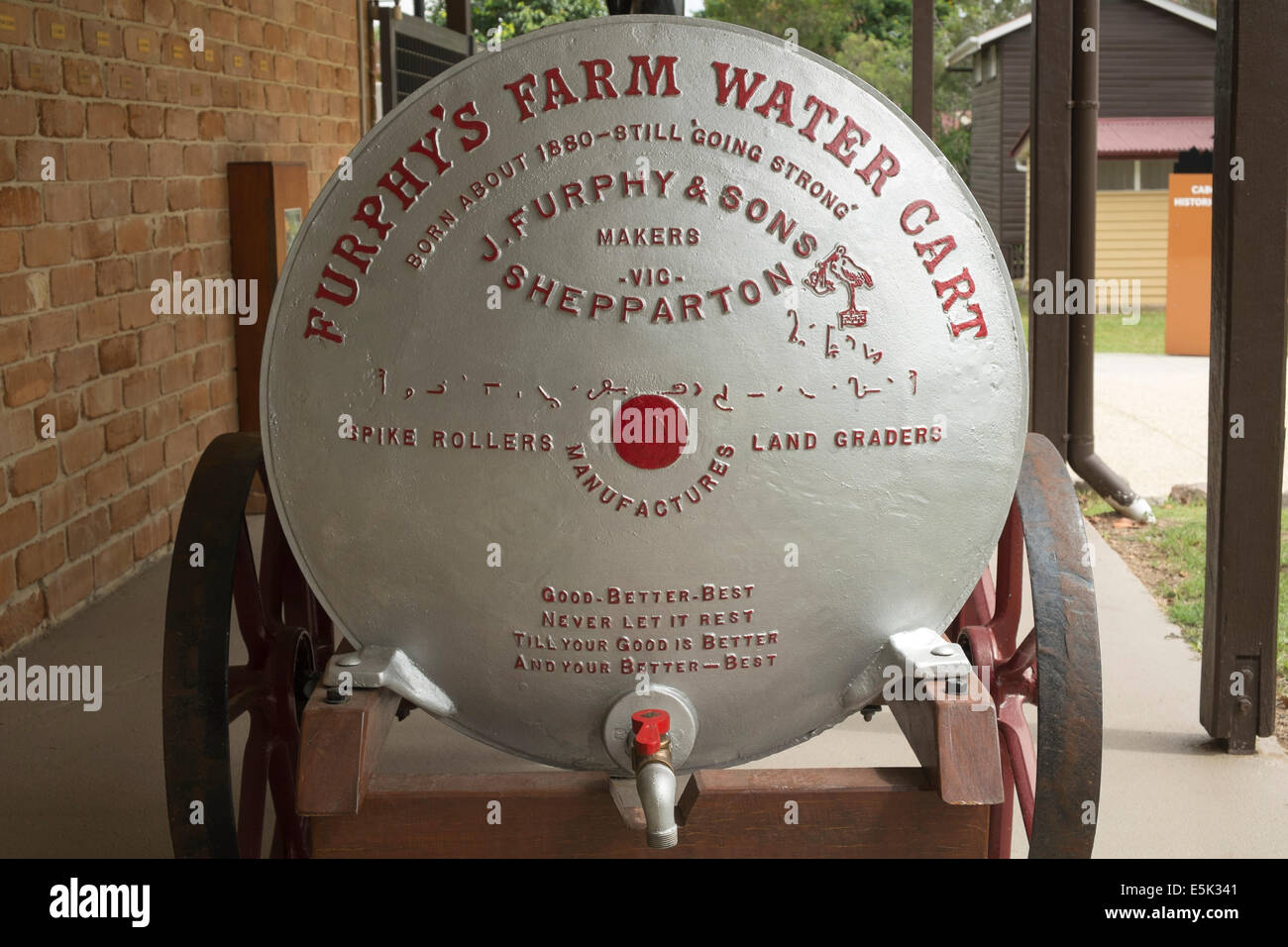 Furphy farm water cart hi-res stock photography and images - Alamy