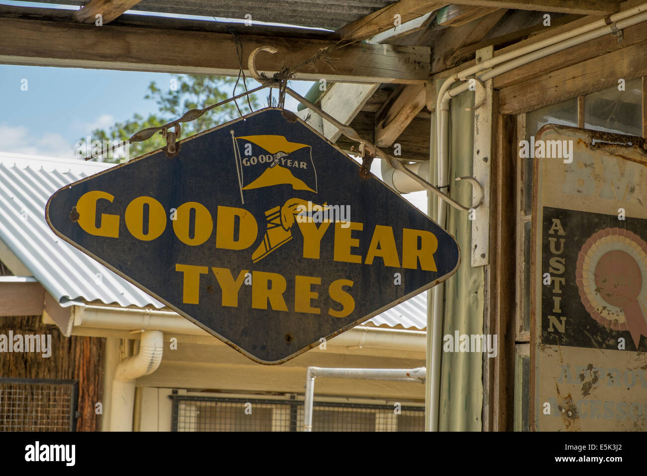 The goodyear garage hi-res stock photography and images - Alamy